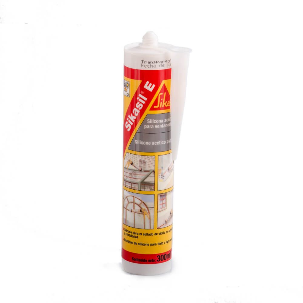 SIKASIL-E BLANCO 300 GR - Mario Rubio Cia. Ltda.